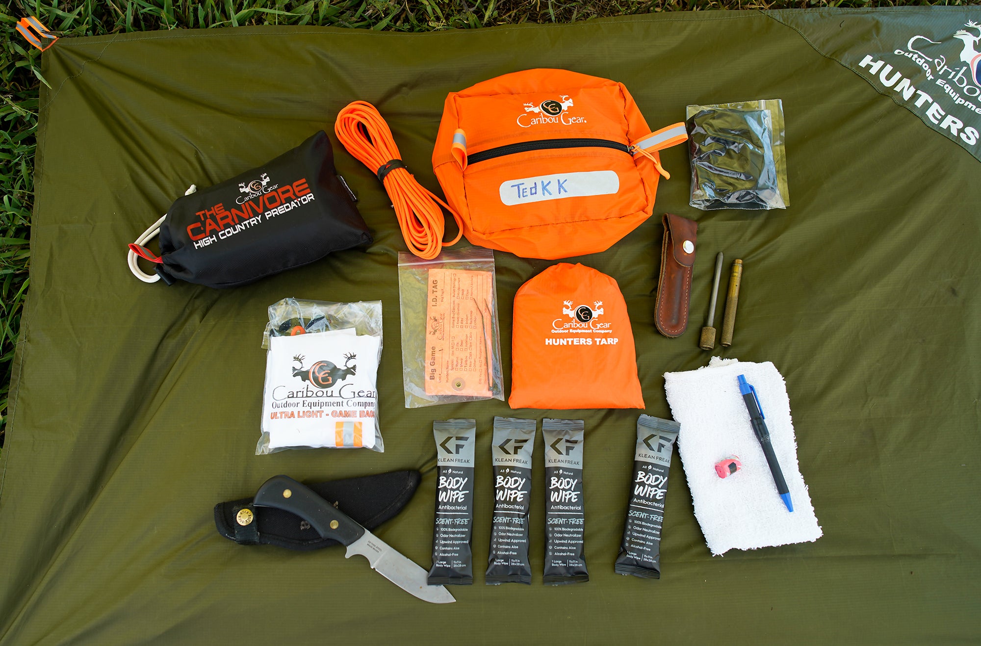 What's In Our Kill Kit – Caribou Gear Outdoor Equipment Company