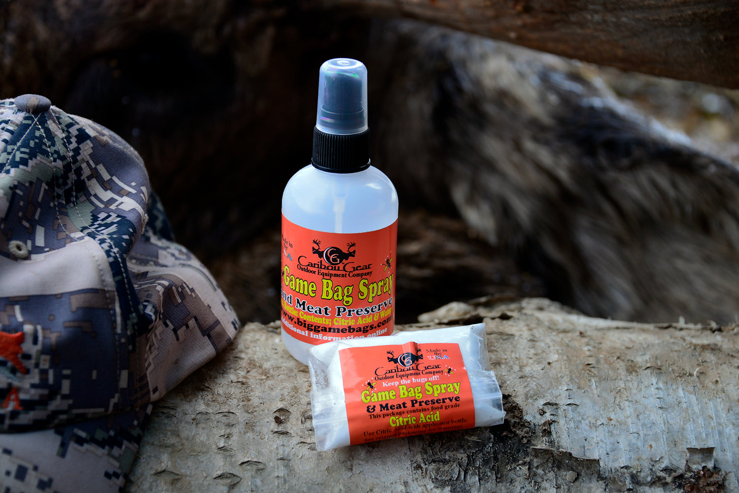 Game Bag Spray – Caribou Gear Outdoor Equipment Company