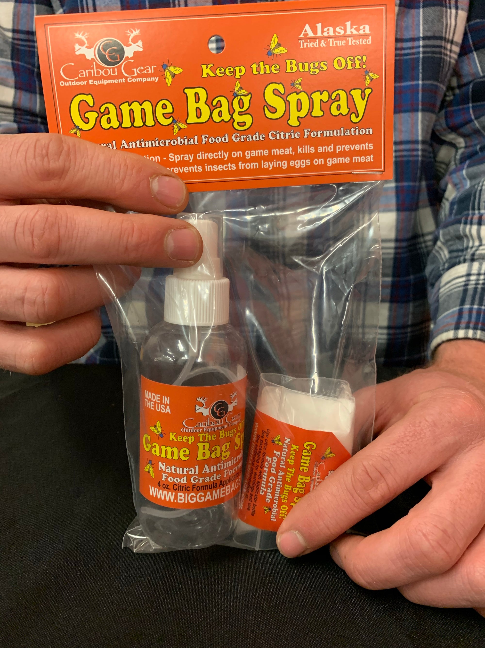 Game Bag Spray – Caribou Gear Outdoor Equipment Company